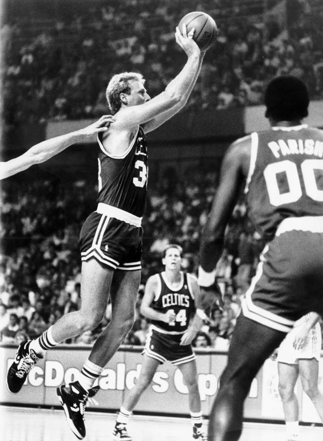 Larry Bird en el Open McDonald´s de 1988 disputado en Madrid ...