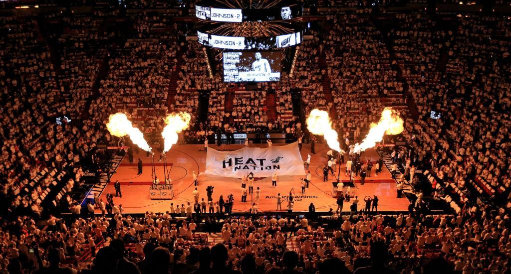 Así lucía el american airlines arena para el... | Marca.com