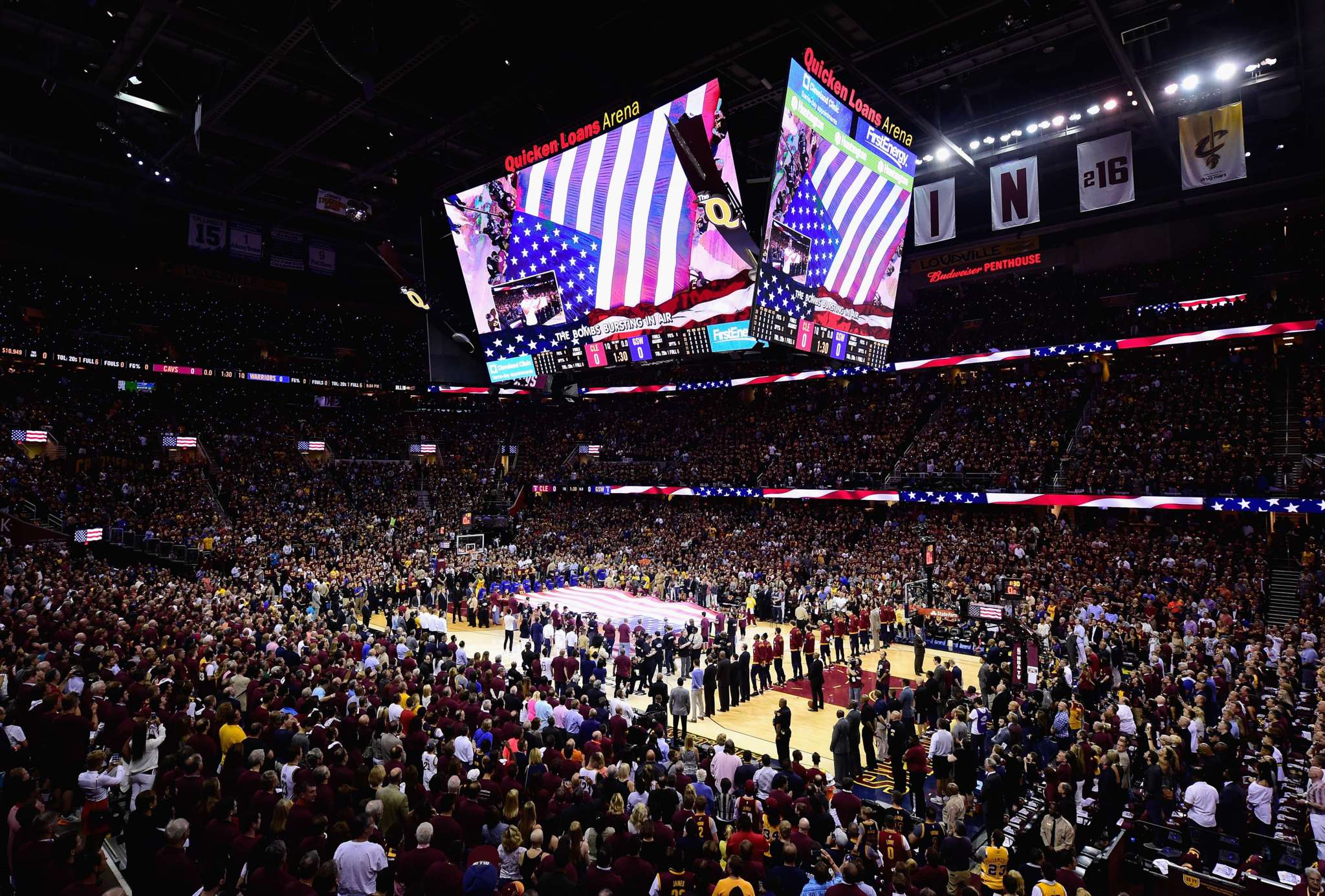 Aspecto del quicken loans arena de cleveland en el... | Marca.com