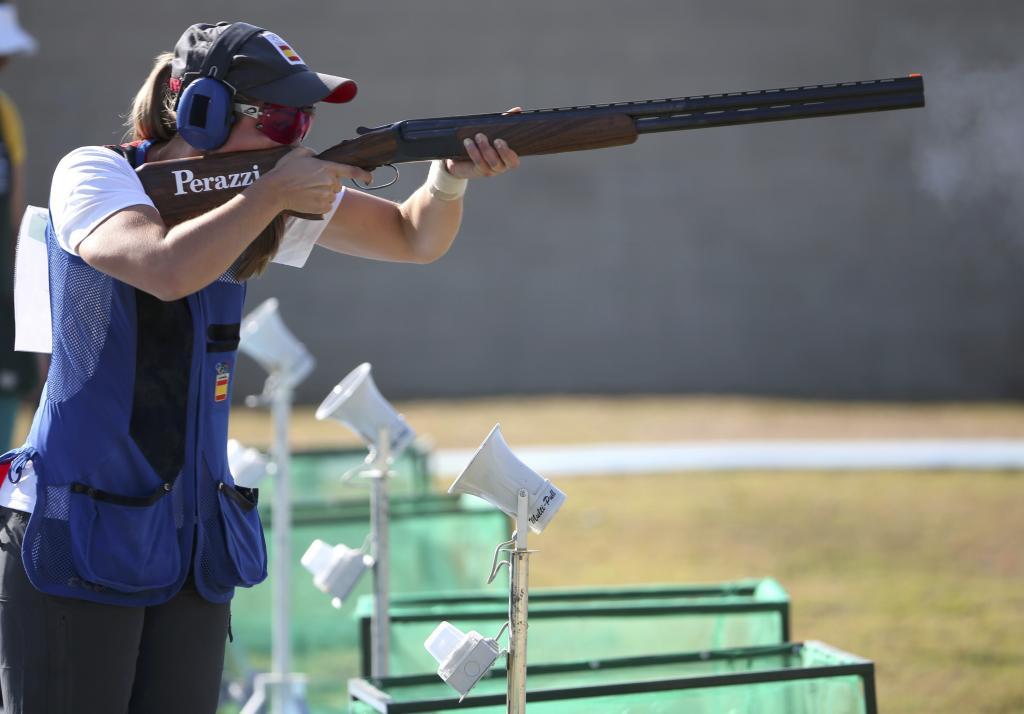 Fátima gálvez, durante una de las series de la... | Marca.com
