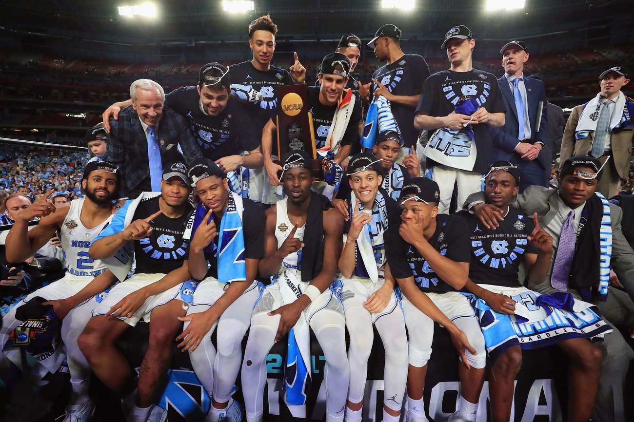 Final Four NCAA: La fiesta de leyenda de North Carolina, ganadora de la ...