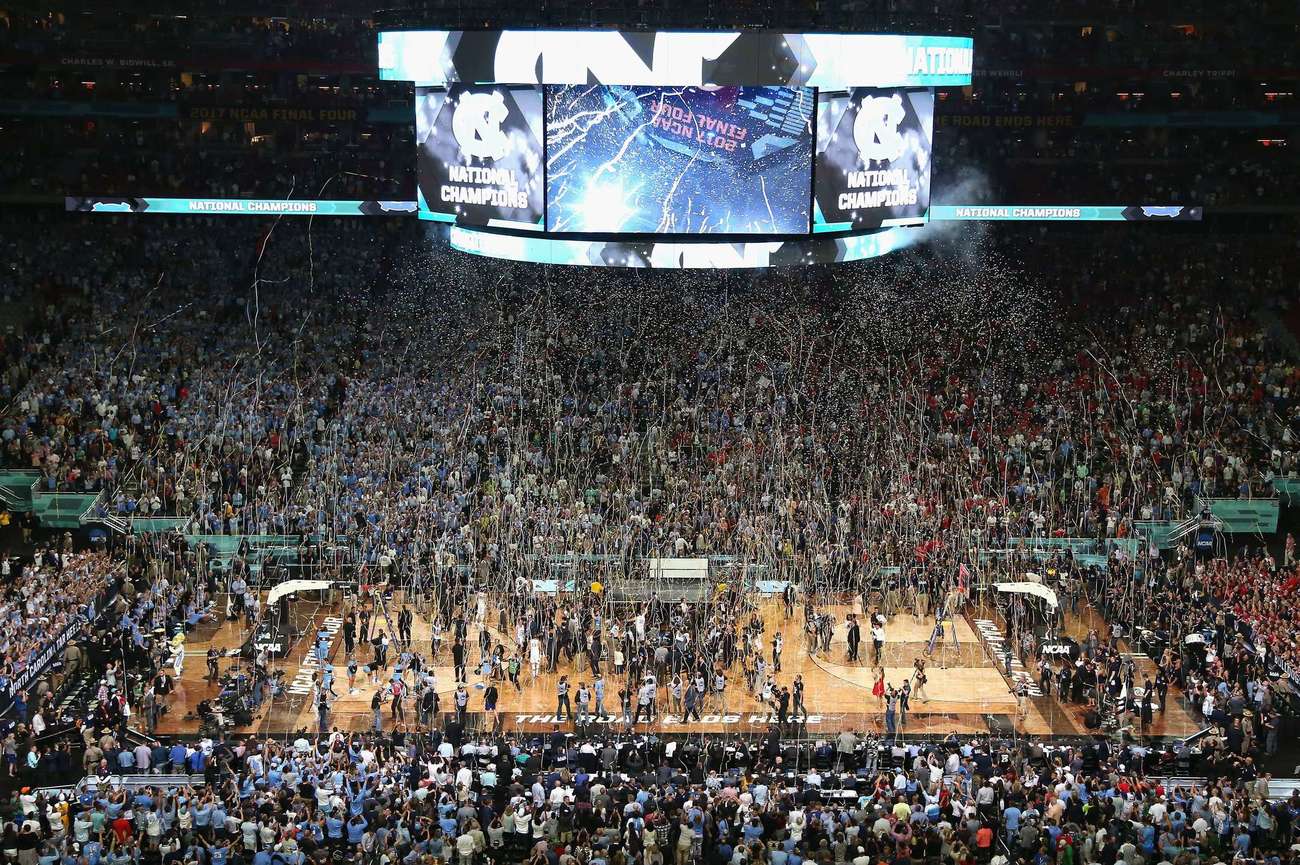 Final Four NCAA: La fiesta de leyenda de North Carolina, ganadora de la ...