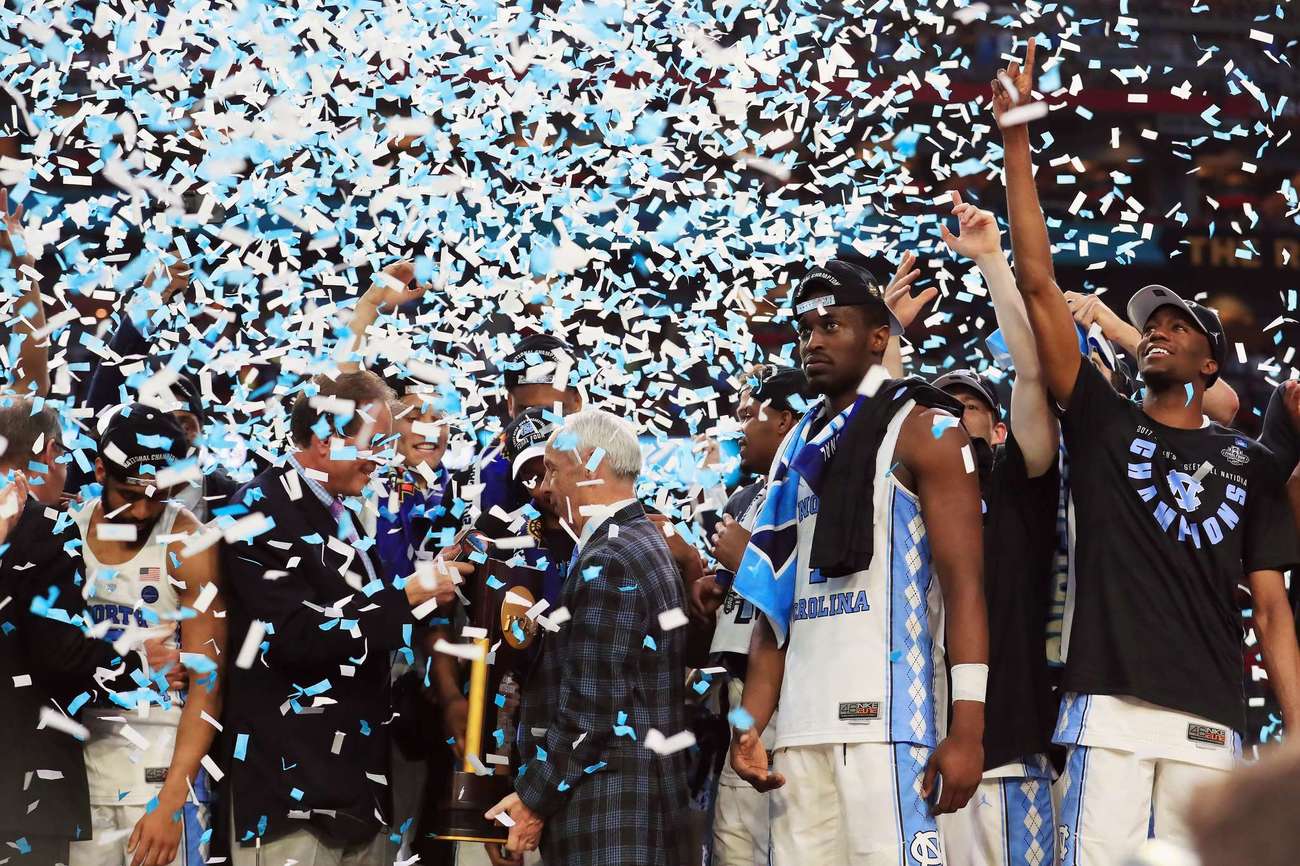 Final Four NCAA: La fiesta de leyenda de North Carolina, ganadora de la ...