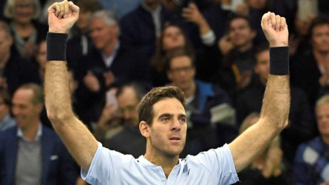 Del Potro wins opener in Basel to keep London hopes alive | MARCA in ...