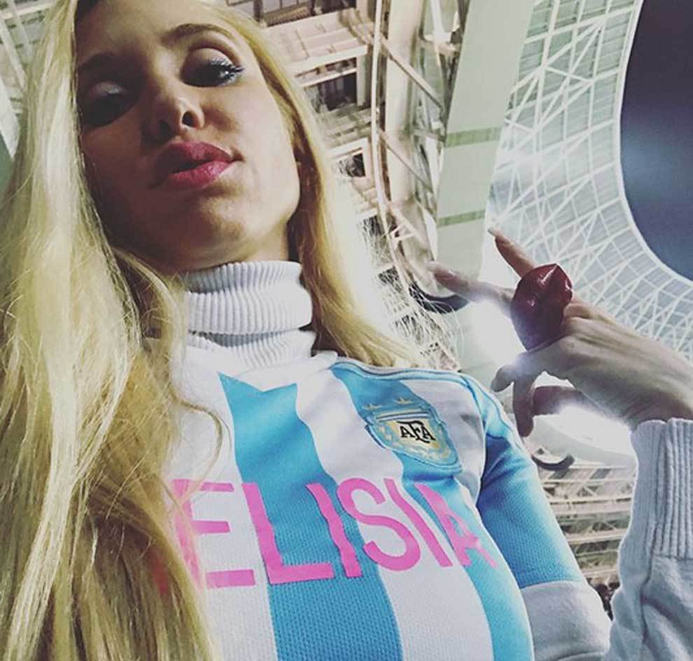 Singer Melisia will support Argentina in Russia - Foto 13 de 19 | MARCA ...
