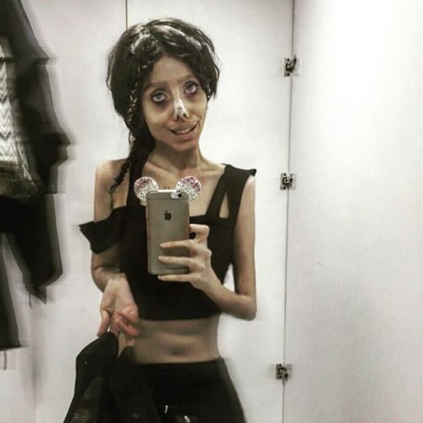 Sahar taabar maquillada como 'la novia cadáver' | MARCA.com