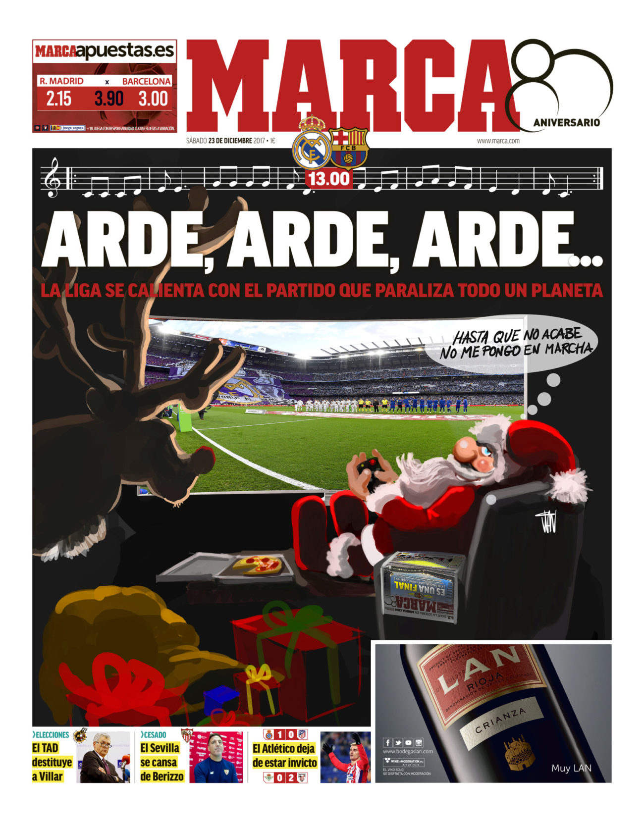 Clásico Real Madrid vs Barcelona: Check out the newspaper headlines on ...
