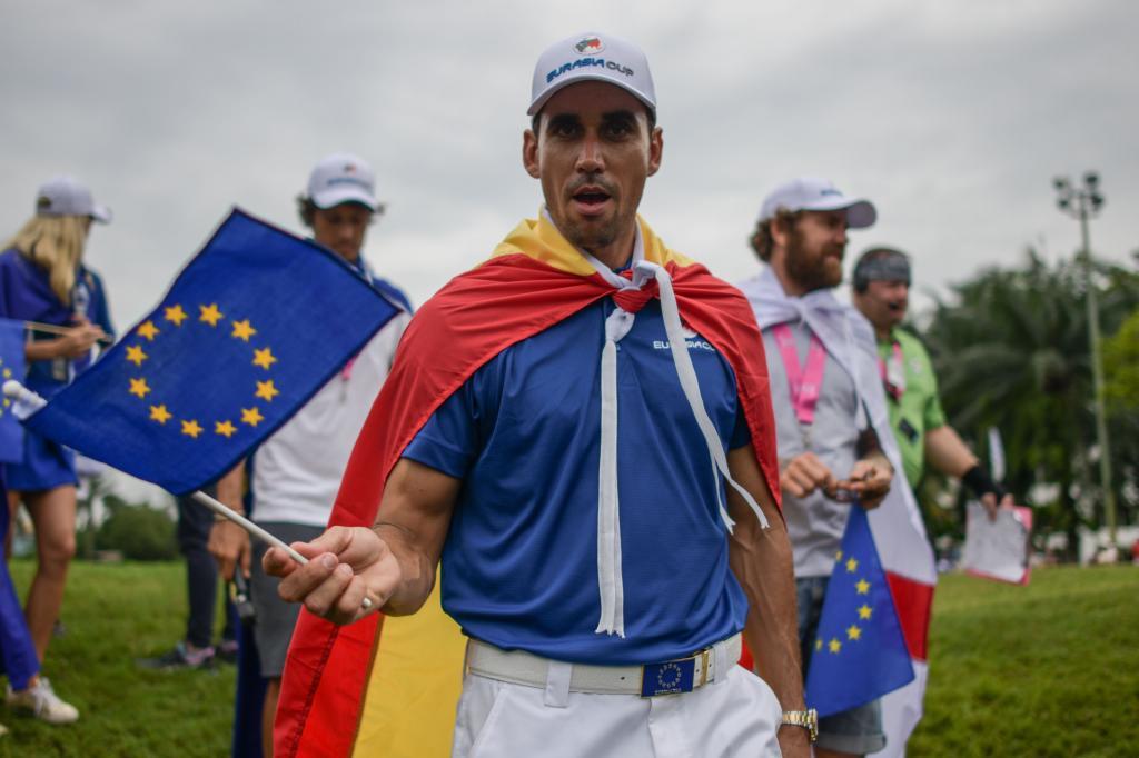 Cabrera Bello, clave en el triunfo europeo... y en la celebración ...