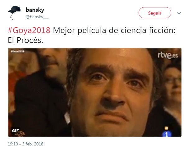 Mejores memes de la Gala de los Premios Goya 2018 - Foto 11 de 40 ...