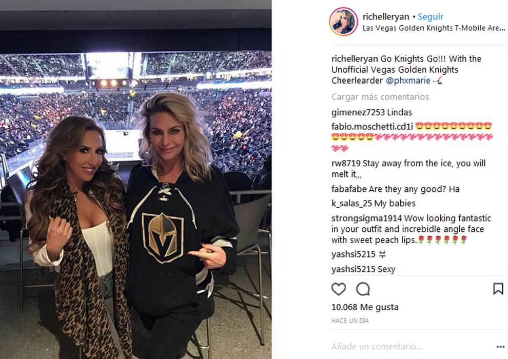 NHL: Las actrices x phoenix marie y richelle ryan... | MARCA.com