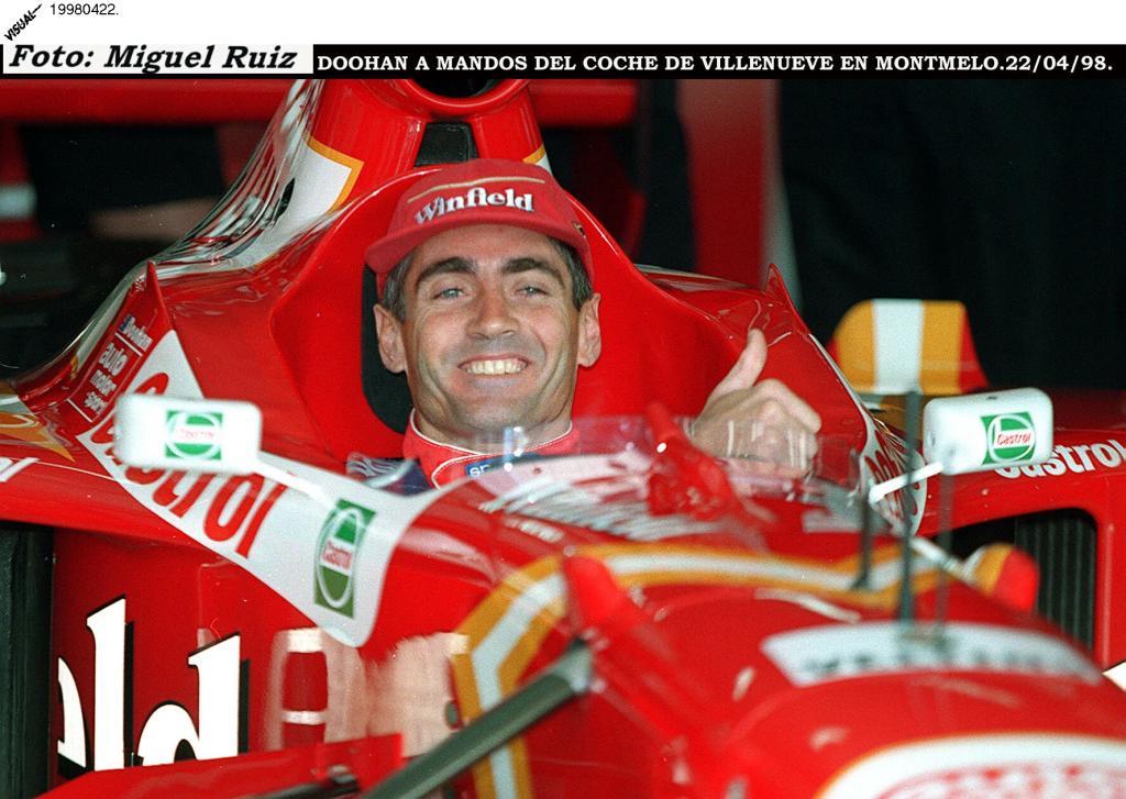 Mick doohan también probó el williams fw20 en... | MARCA.com