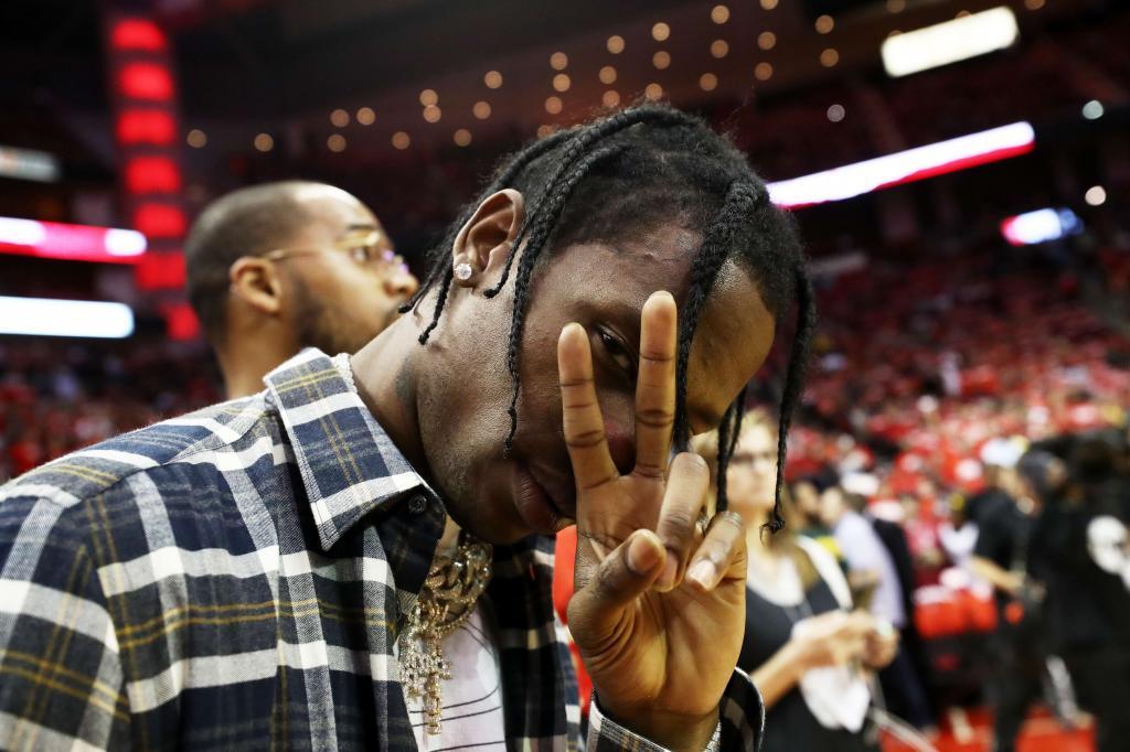 El rapero travis scott no quiso perderse el... | MARCA.com
