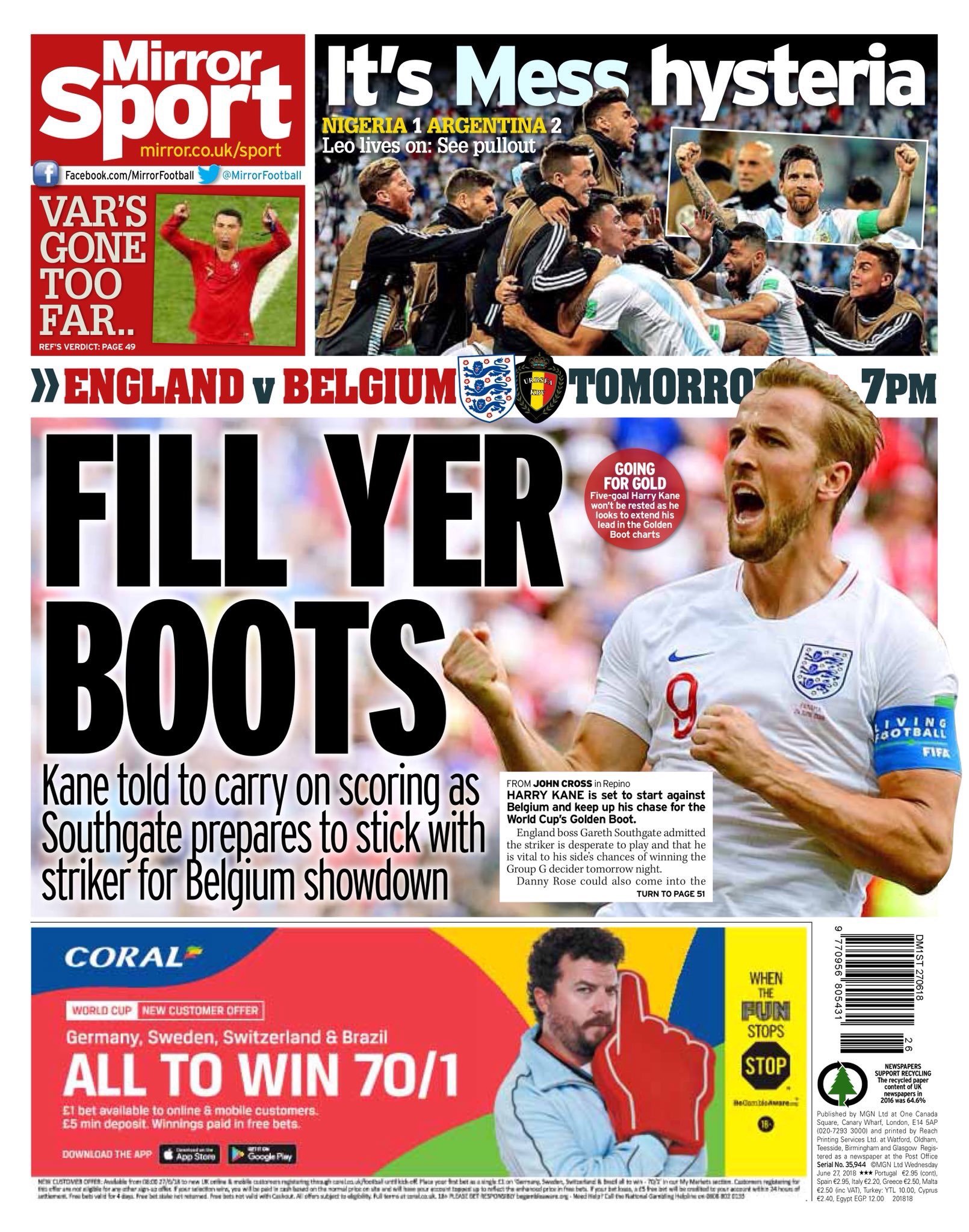 Messi, Maradona and more in Wednesday's newspaper review - Foto 8 de 15 ...