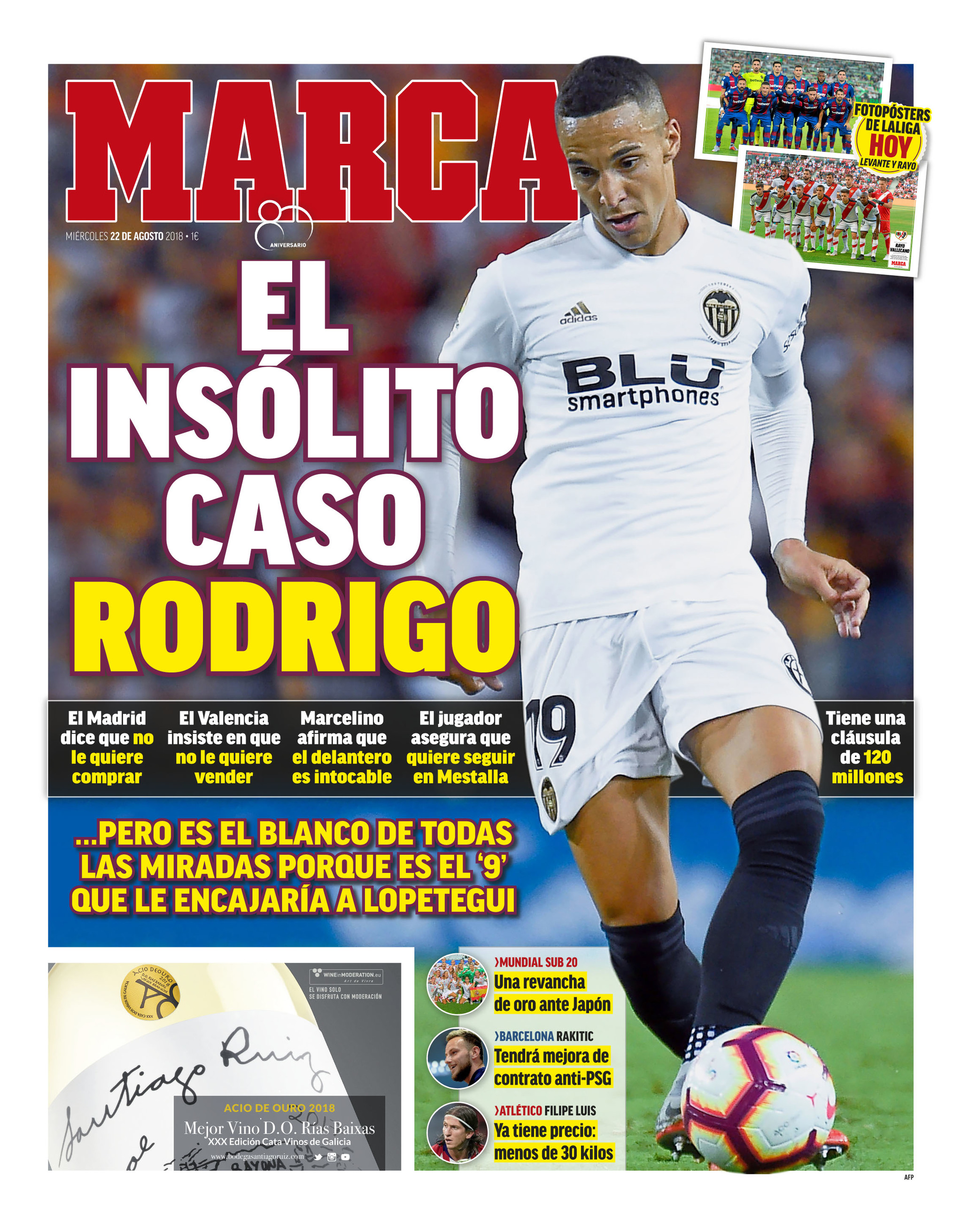 MARCA - Press review: Rodrigo and Rakitic write the headlines - Foto 2 ...