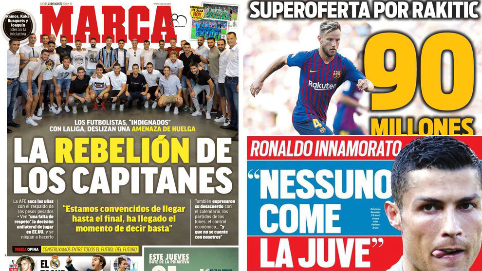 MARCA - Press Review: Thursday's headlines take a look at the AFE ...