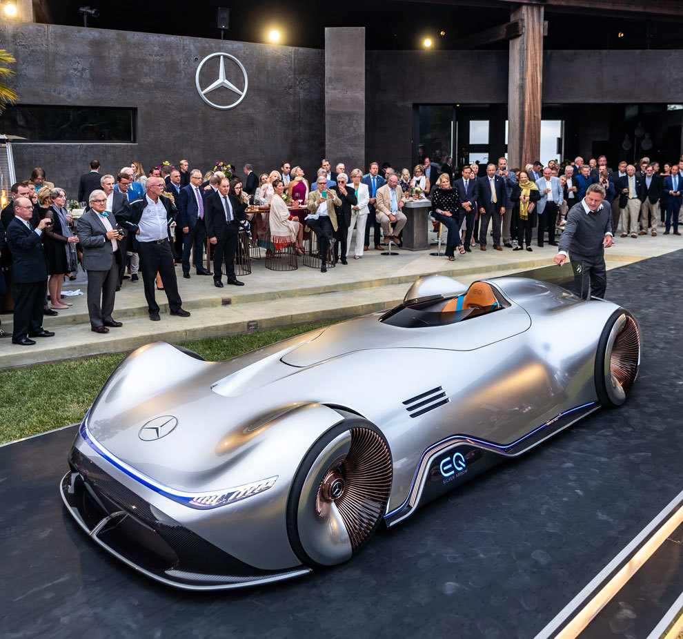 Mercedes-benz eq vision silver arrow | MARCA.com