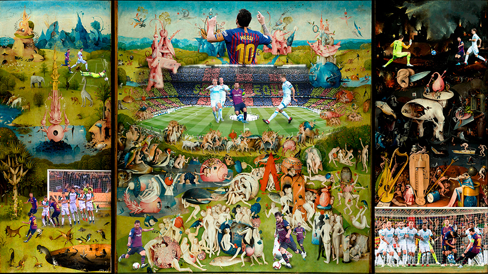 Champions League - FC Barcelona: Messi's Garden of Earthly Delights ...