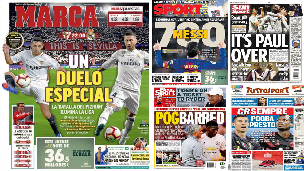 MARCA - Press Review: A special duel, Messi's centenary and the end of ...