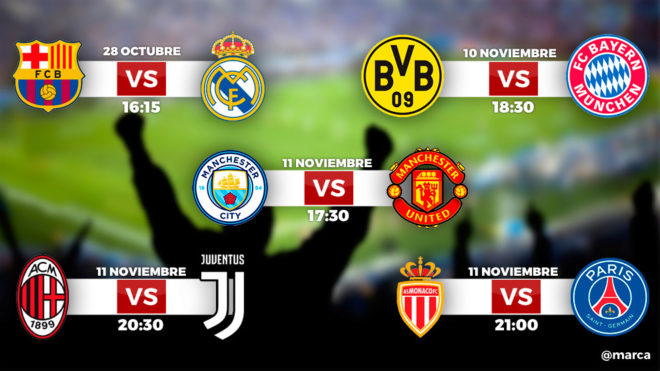 Football: A guide to Europe's best matches until the next international ...