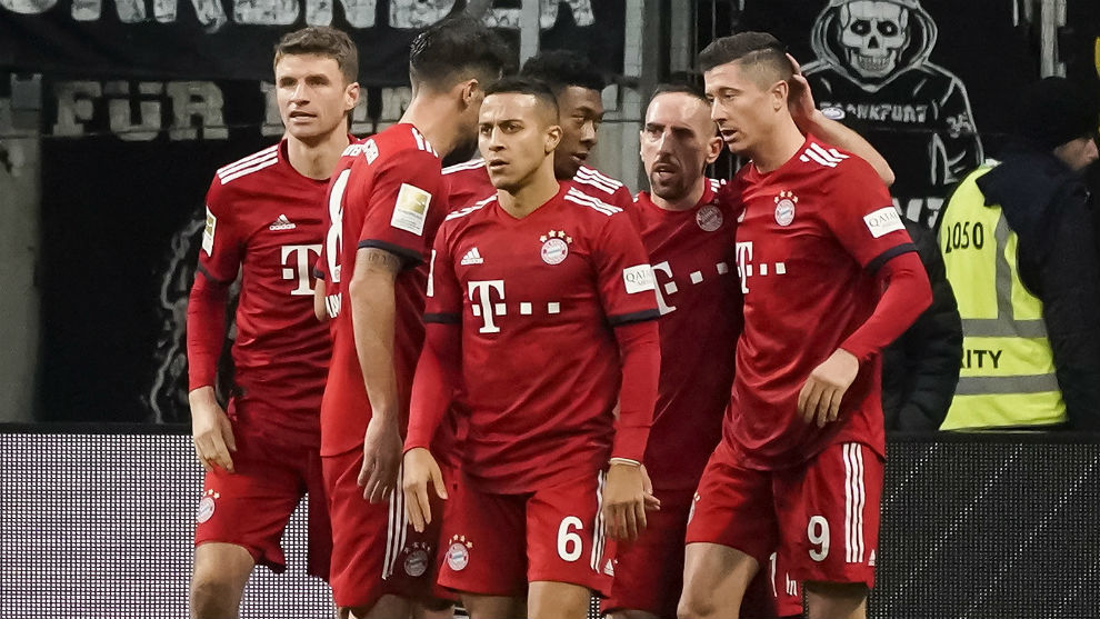 Eintracht Frankfurt vs Bayern Múnich El Bayern pasa el test de ...