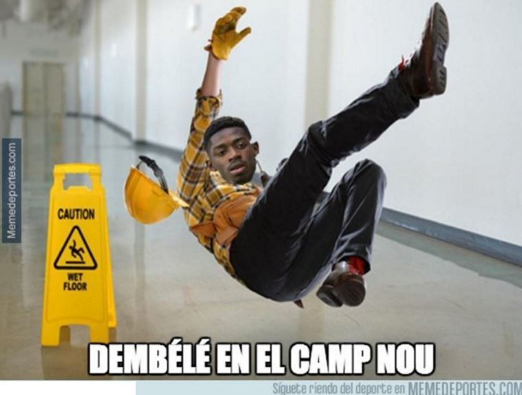 Ousmane dembele's start at barcelona wasn't easy. | MARCA English