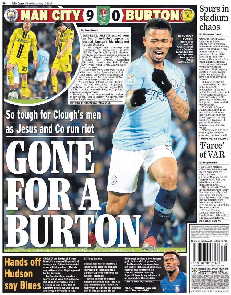 Press Review: Manchester city's nine-goal win | MARCA English