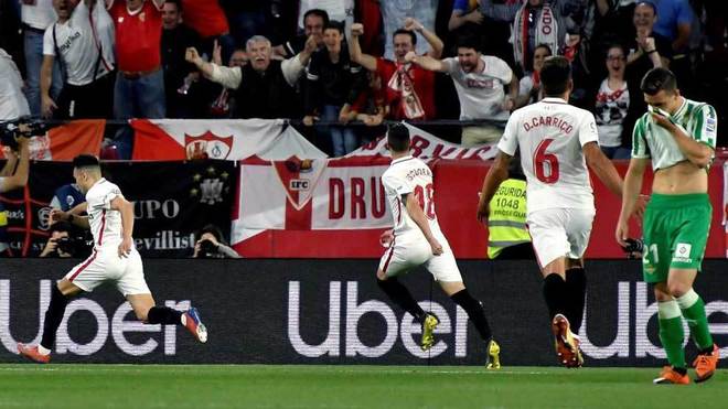 Sevilla vs Real Betis: Sevilla emerge from derby chaos with victory ...