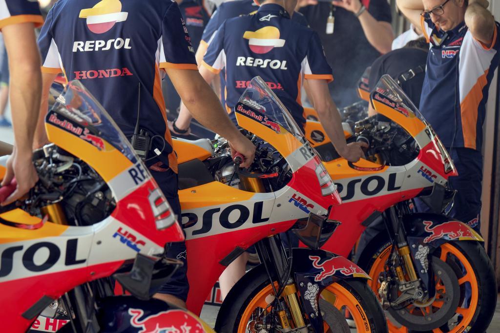 Las motos del repsol honda. | MARCA.com
