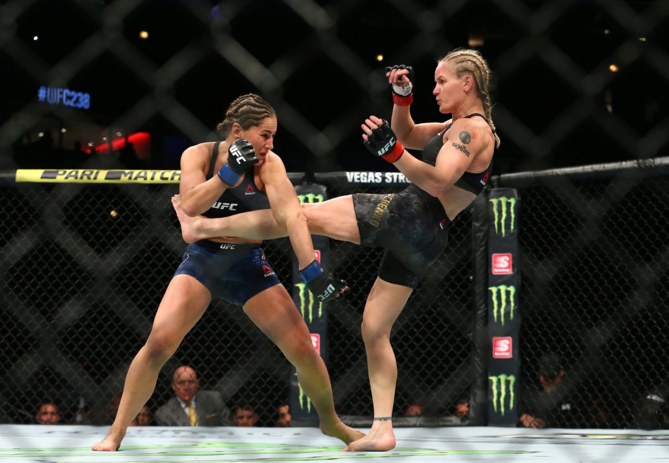 UFC 238: Valentina shevchenko noqueó a jessica eye en el... | MARCA.com