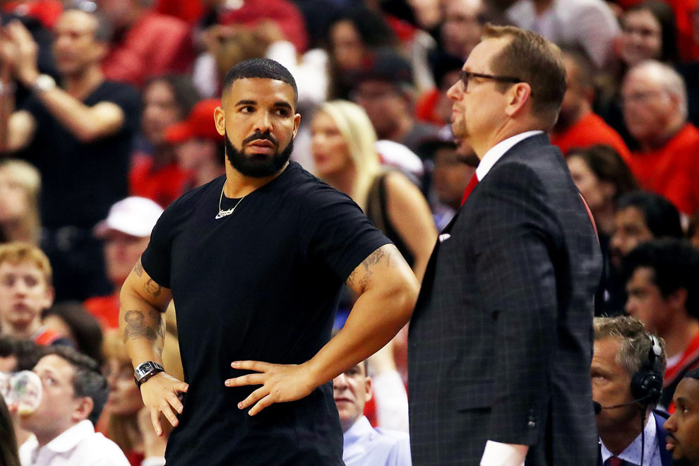 Finales NBA 2019: Drake charla con nurse | MARCA.com
