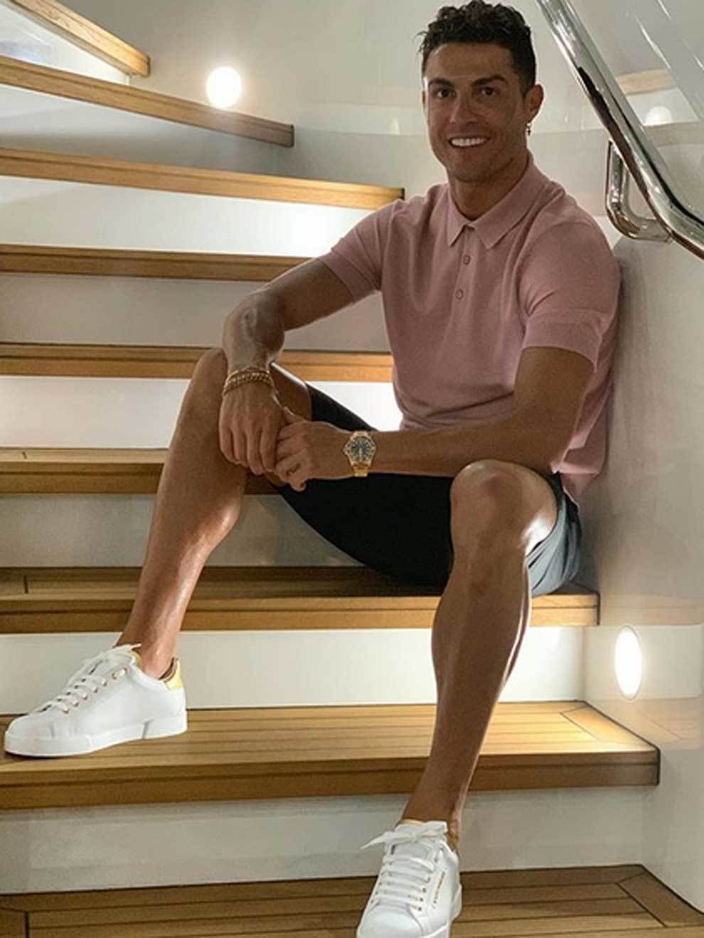 Cristiano ronaldo on holiday in the french riviera... | MARCA English