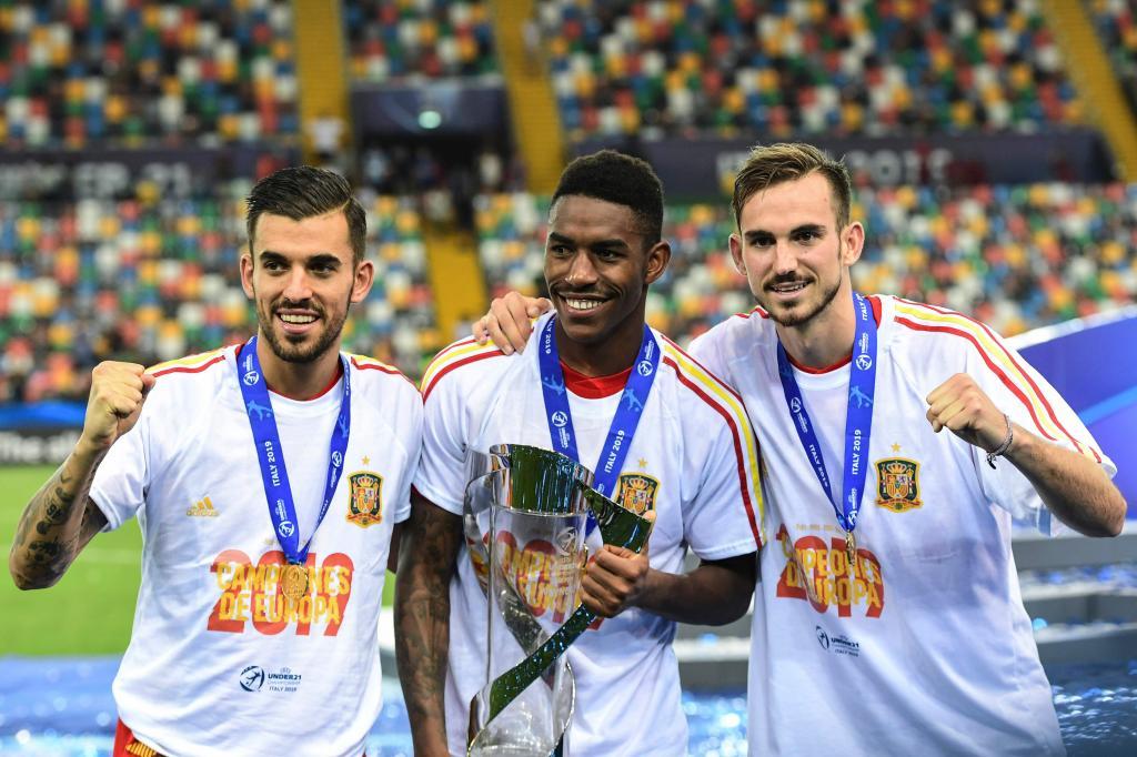 In pictures: Spain celebrate their U21 Euro triumph in Udine - Foto 12 ...