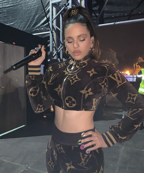 Rosalia shocks her followers by posting a photo in her underwear - Foto ...