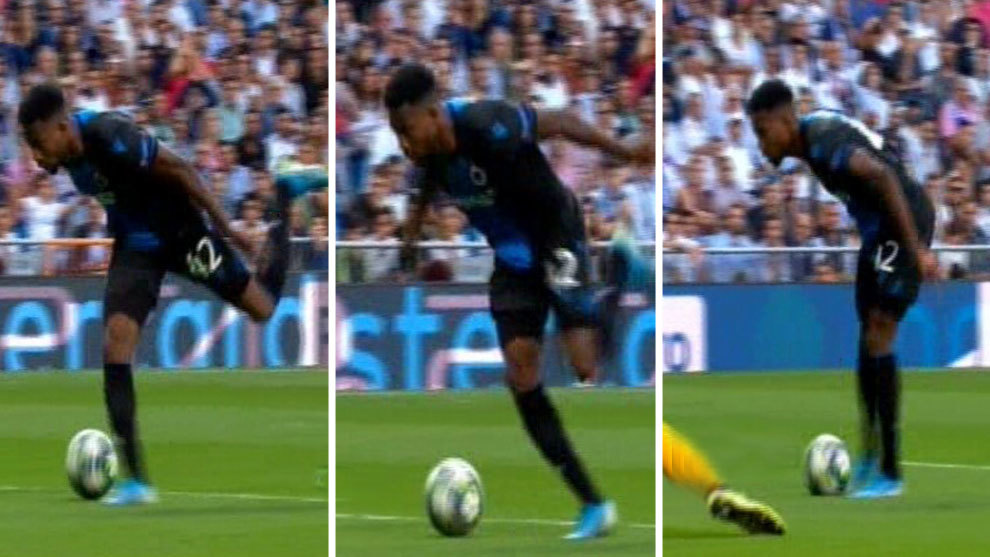 Champions League: De casi tropezarse a clavar una 'cucharita' genial ...