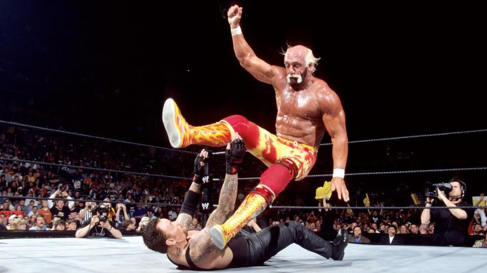 Goldberg señala a su próximo rival, Hulk Hogan y su maltrecha salud, y ...