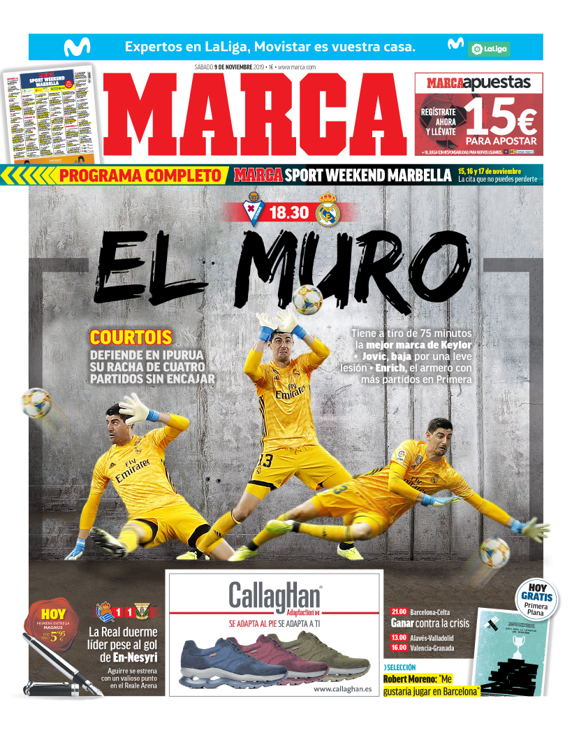 Papers: Real Madrid's wall and Barcelona's Suarez examination - Foto 2 ...