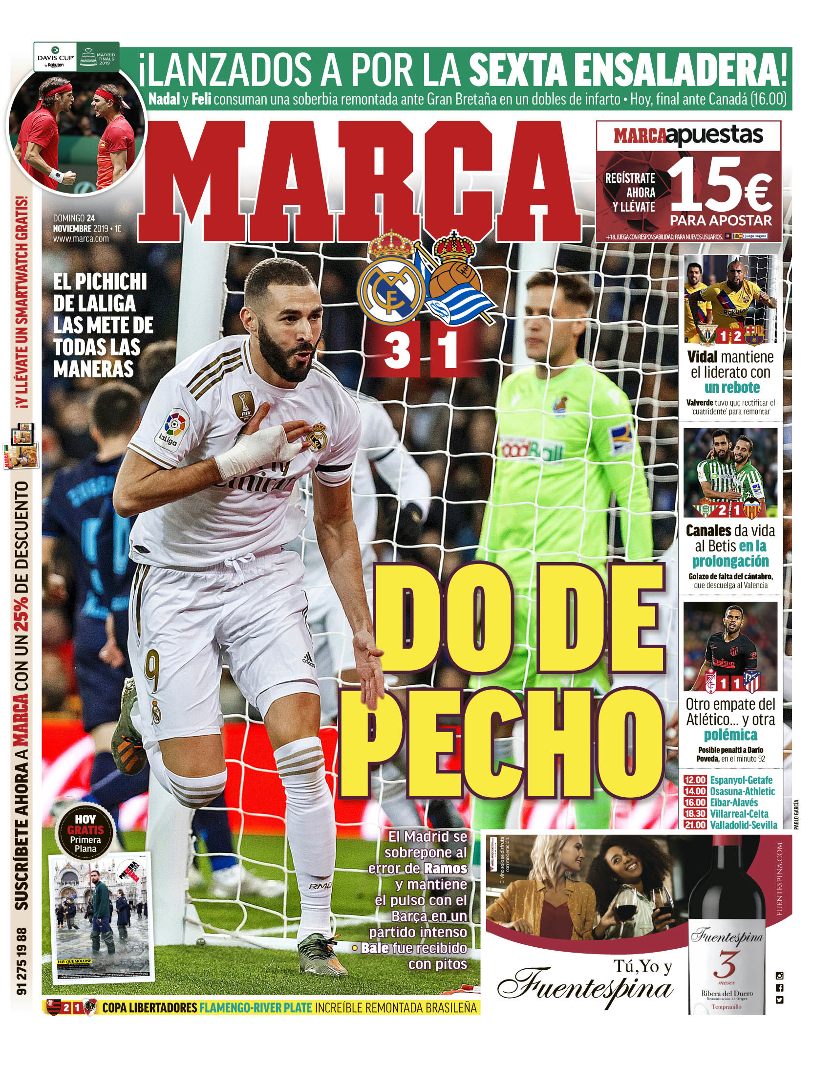 Barcelona and Real Madrid's wins dominate Sunday's front pages - Foto 2 ...