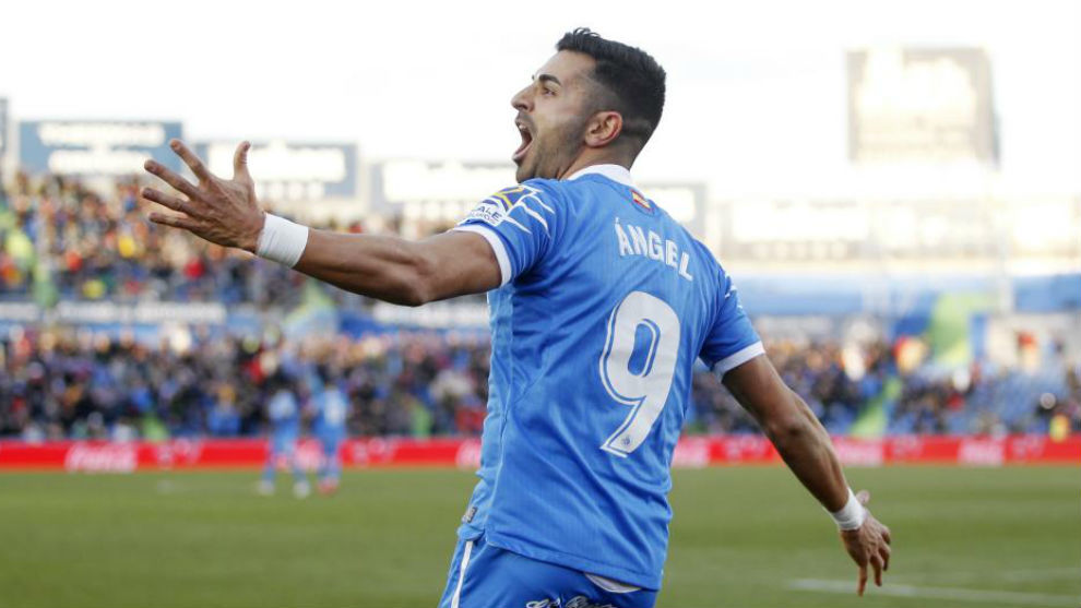 Getafe: Ángel: "Voy a estar agradecido a la afición del Getafe de por ...