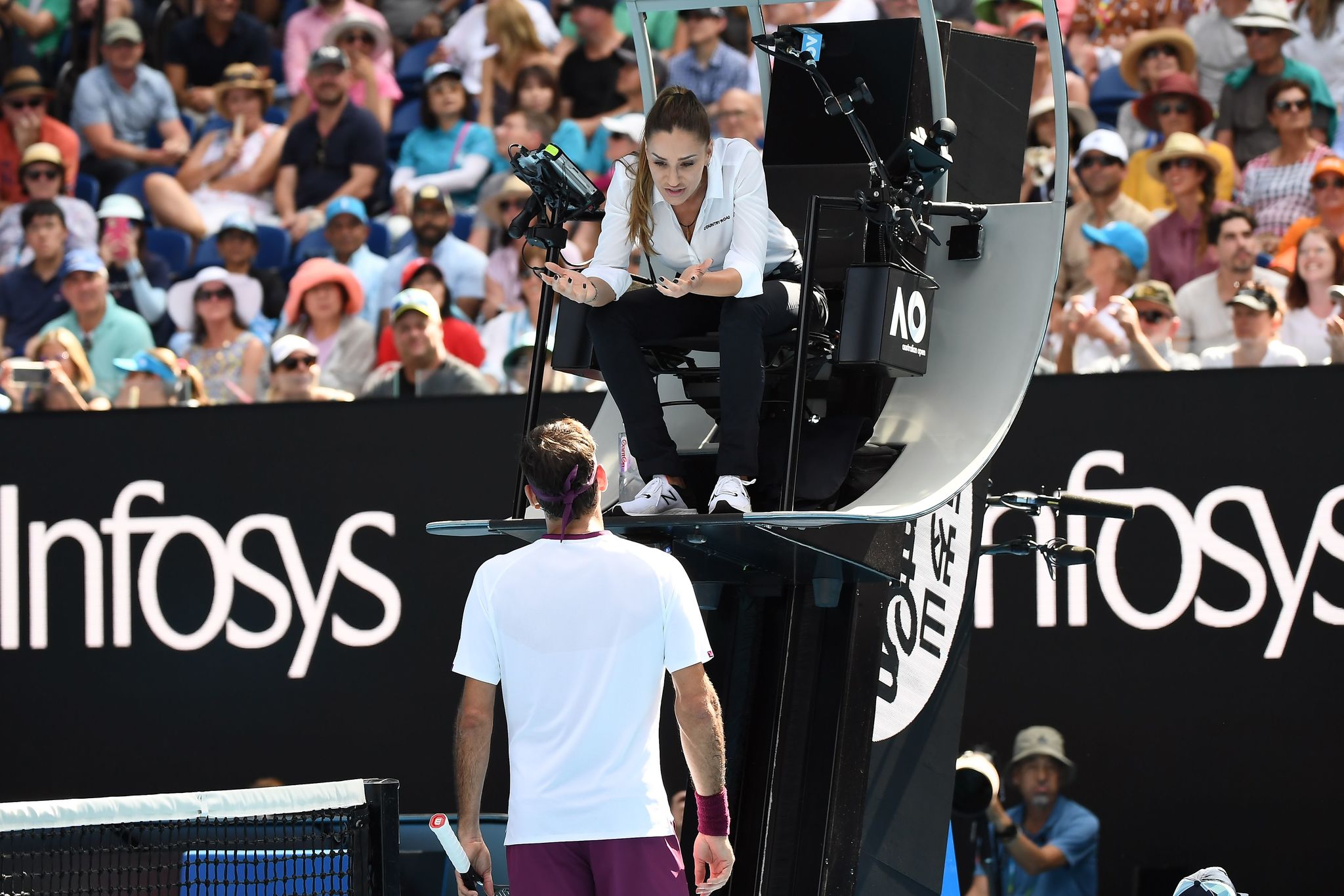 Open de Australia 2020: Marijana veljovic, la juez de silla que avisó a ...