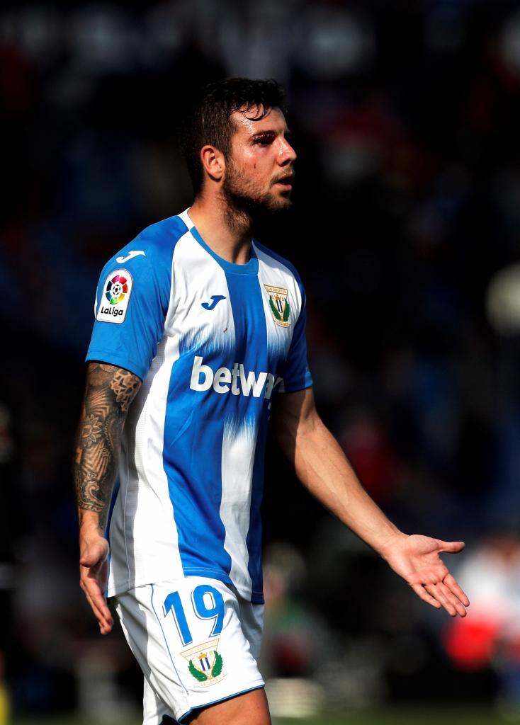 Levante - Leganés: Ruibal se incorpora al partido con la ceña ...