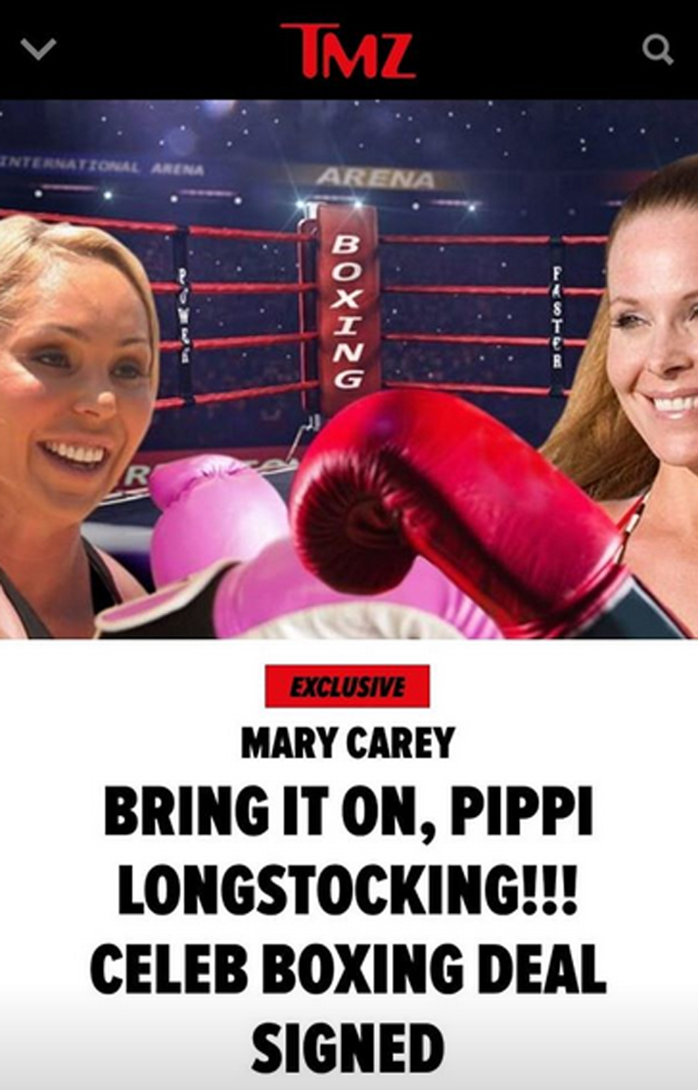 Celebrity Boxing: Mary carey cambia el cine x por el boxeo... | MARCA.com