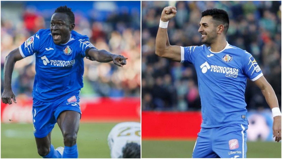 Getafe: Ángel y Djené, centenarios | Marca.com