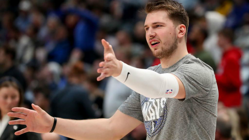 Mavericks vs Nuggets: Luka Doncic (28) y el gigante Marjanovic (31+17 ...