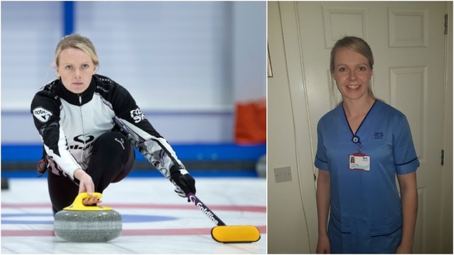Coronavirus - Curling: Vicky Wright, la campeona de curling que lucha ...
