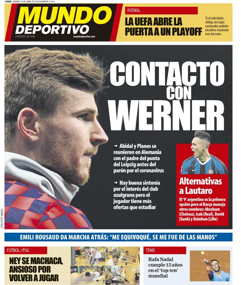 Contact with werner | MARCA English
