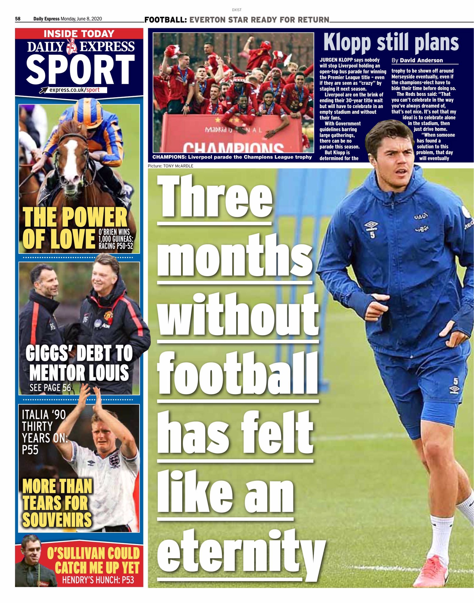 LaLiga's return and Neymar's future feature on Monday's front pages ...