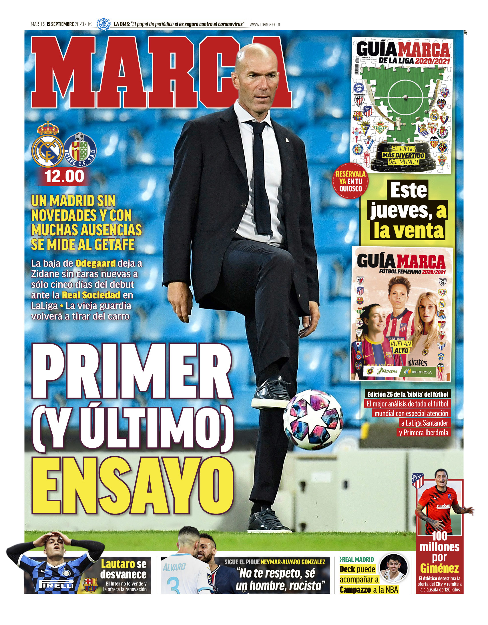First and last test | MARCA English