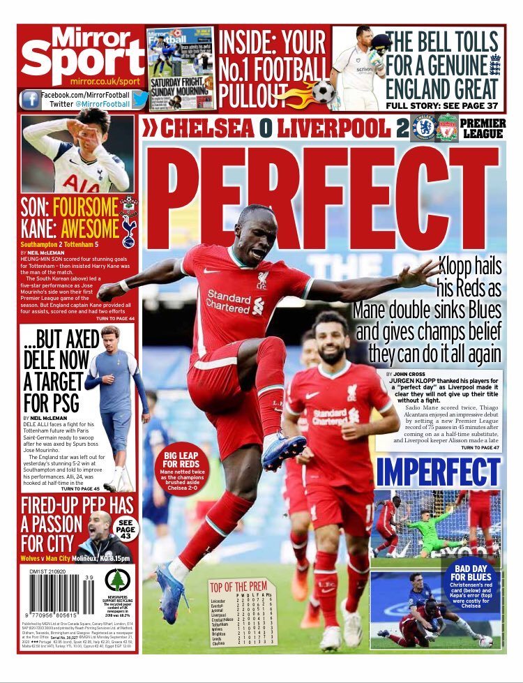 The front pages the morning after Real Madrid's LaLiga Santander opener ...