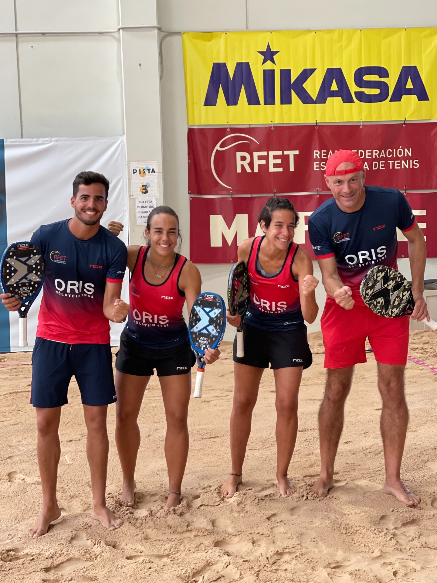 24 horas jugando al Tenis Playa: Récord Guinness de un equipo español ...