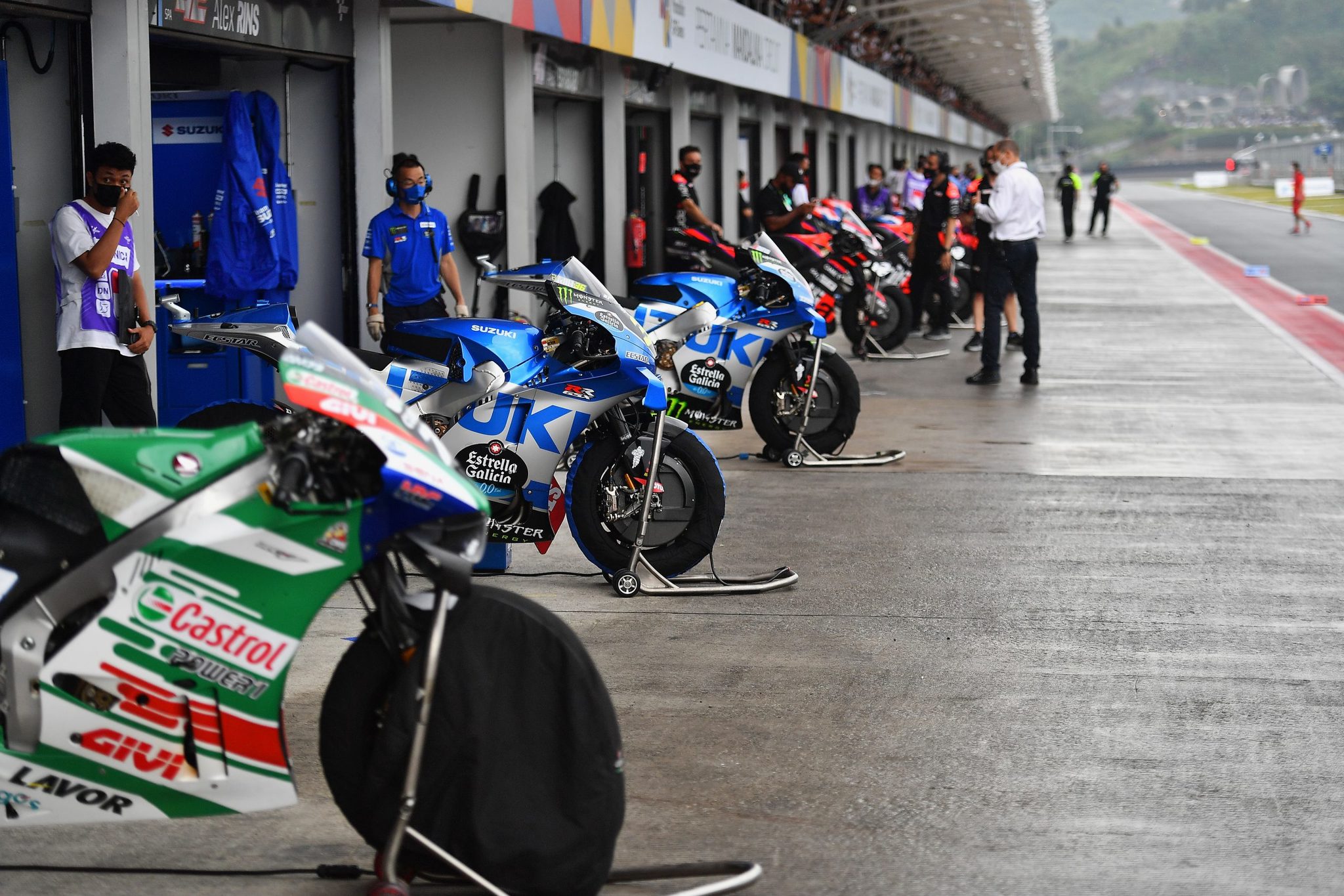 Pit Lane Moto Gp